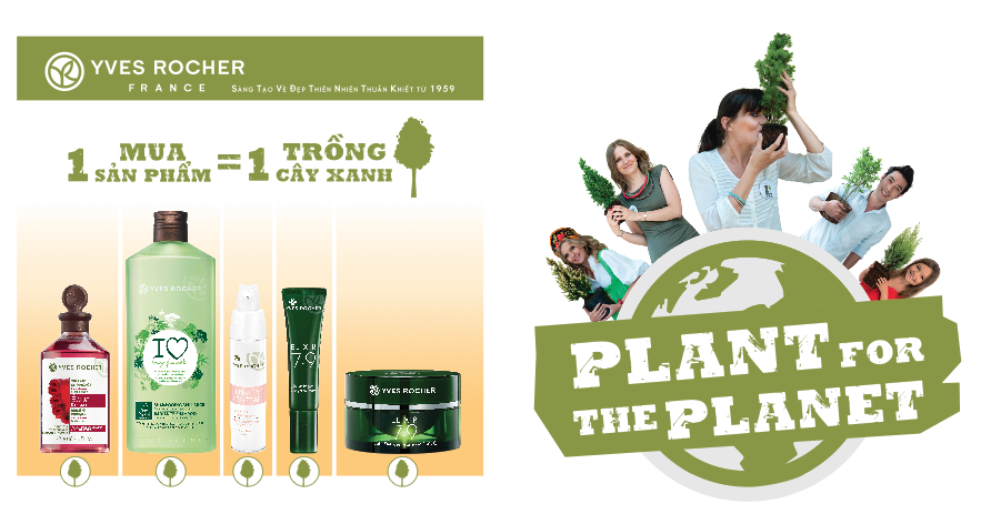 Yves Rocher triển khai chương trình " Góp xanh cho hành tinh – Plant ...