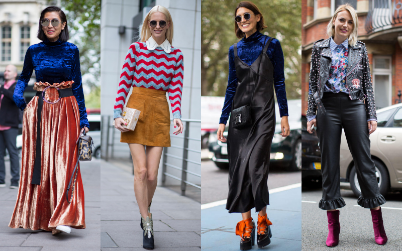 Velvet chiếm lĩnh streetstyle Tuần lễ Thời trang London 2017 | Harper's ...