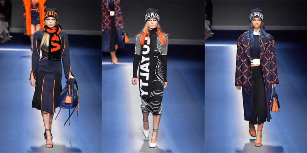 Versace mang vấn đề thời sự nóng hổi lên sàn diễn Thu Đông 2017