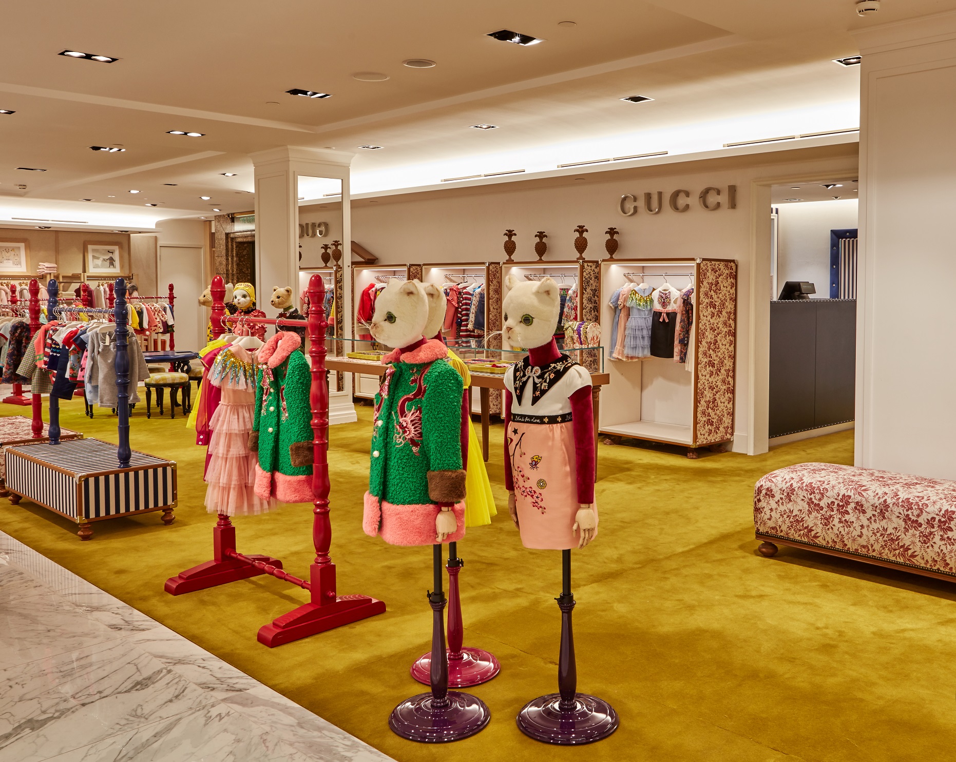 Gucci bắt tay Harrods, ra mắt triển lãm Gucci Garden