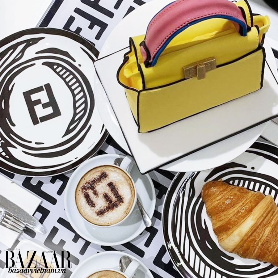 Địa điểm check-in mới cho fashionista: Quán cafe Fendi | Harper's Bazaar