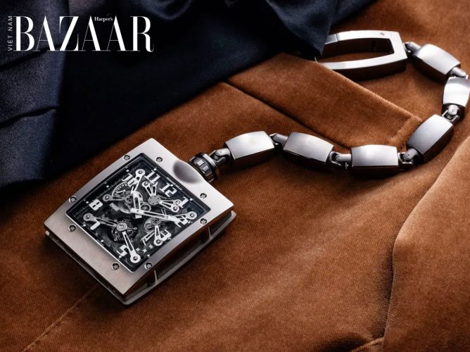Ngắm vẻ retro phong trần của đồng hồ bỏ túi Richard Mille RM 020 ...