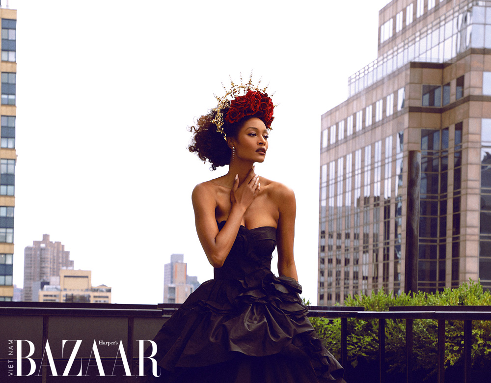 Quán quân Next Top Model Dani Evans đổi nghề, thiết kế mũ nón | Harper ...