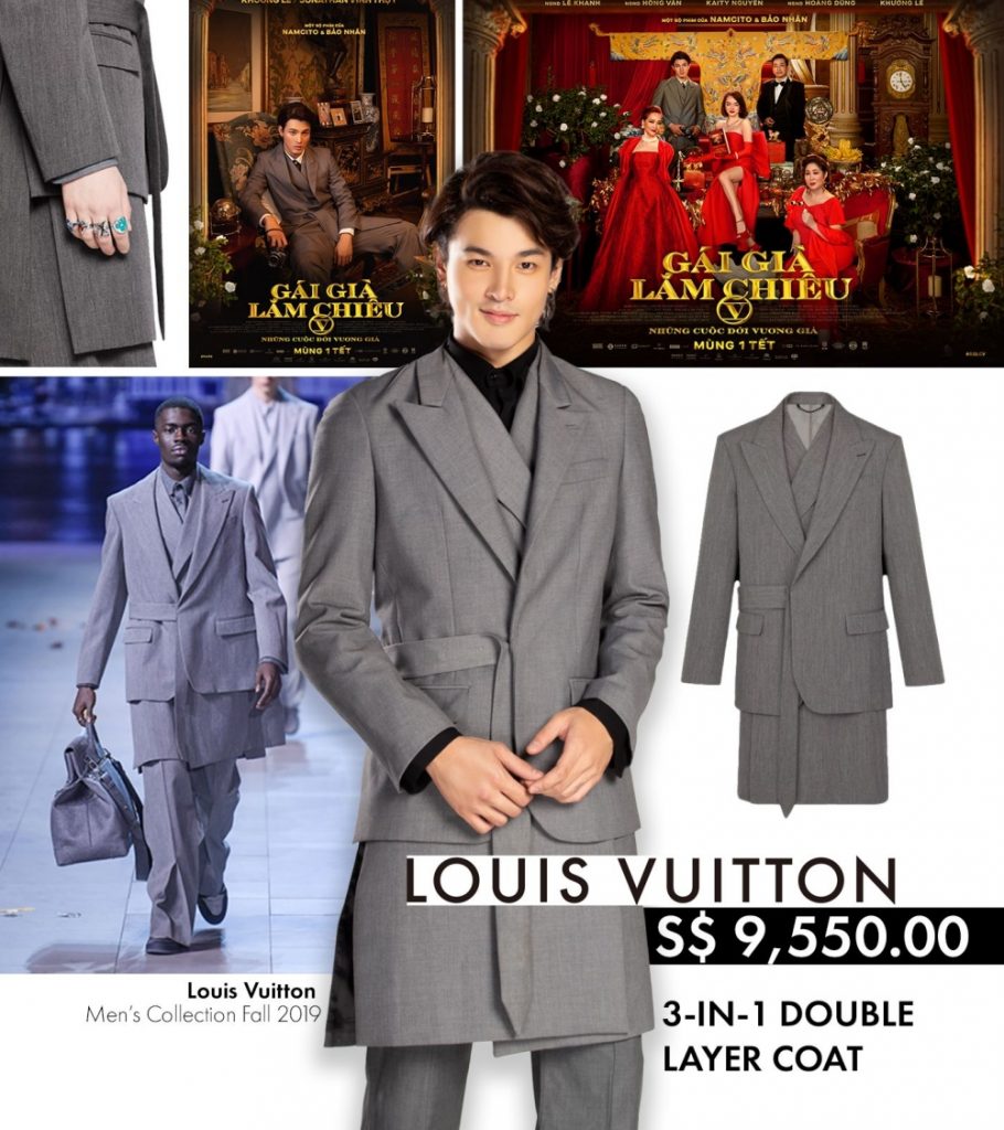 Khương Lê tự sắm sửa bộ suit Louis Vuitton hơn 200 triệu cho GGLC V