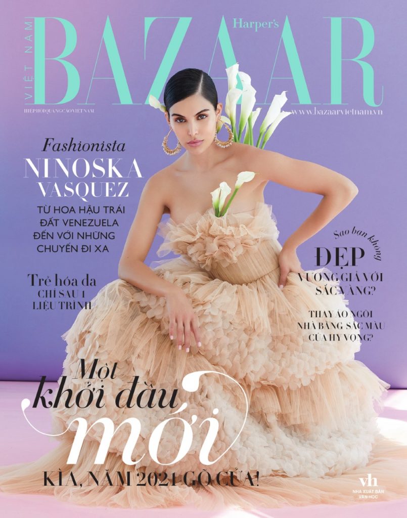 Miss Earth Venezuela Ninoska Vasquez | Trang bìa | Harper's Bazaar