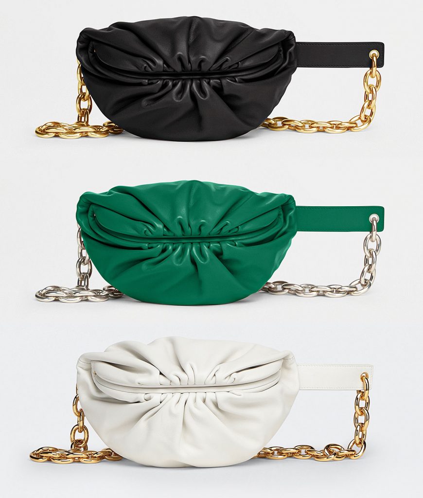 The Belt Chain Pouch, biến tấu mới của The Pouch từ Bottega Veneta