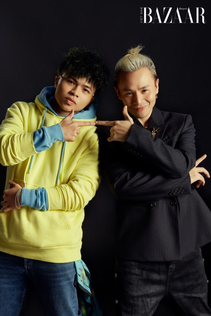 Binz makeover cho team Rap Việt mùa 2 với toàn hàng hiệu