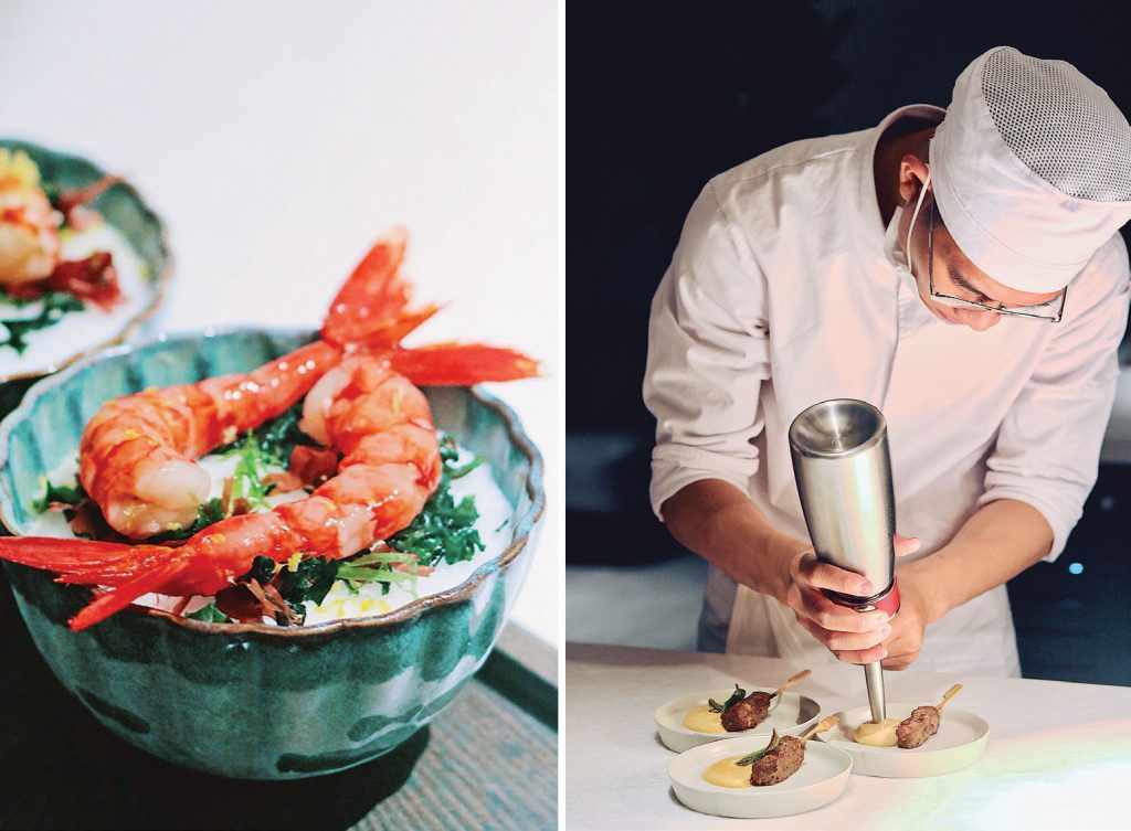 Nhà hàng Å by Tung có món ăn mới khi mở cửa hậu đại dịch