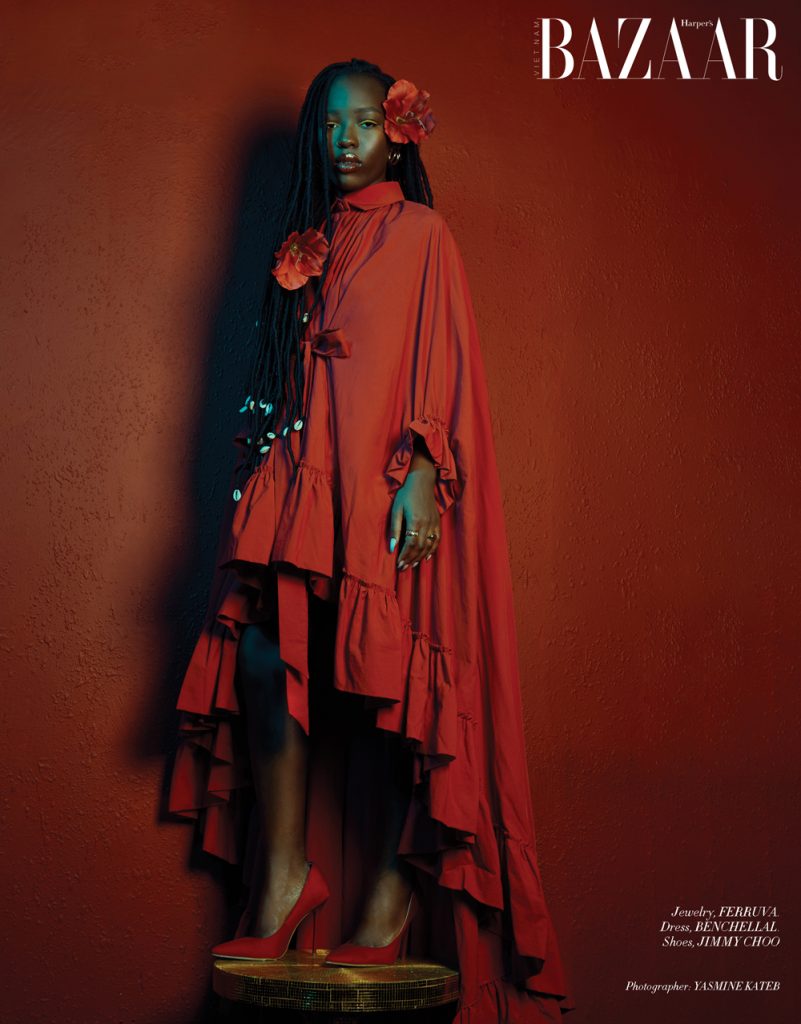 Elsa Majimbo | Queen's Gambit | Harper's Bazaar Việt Nam