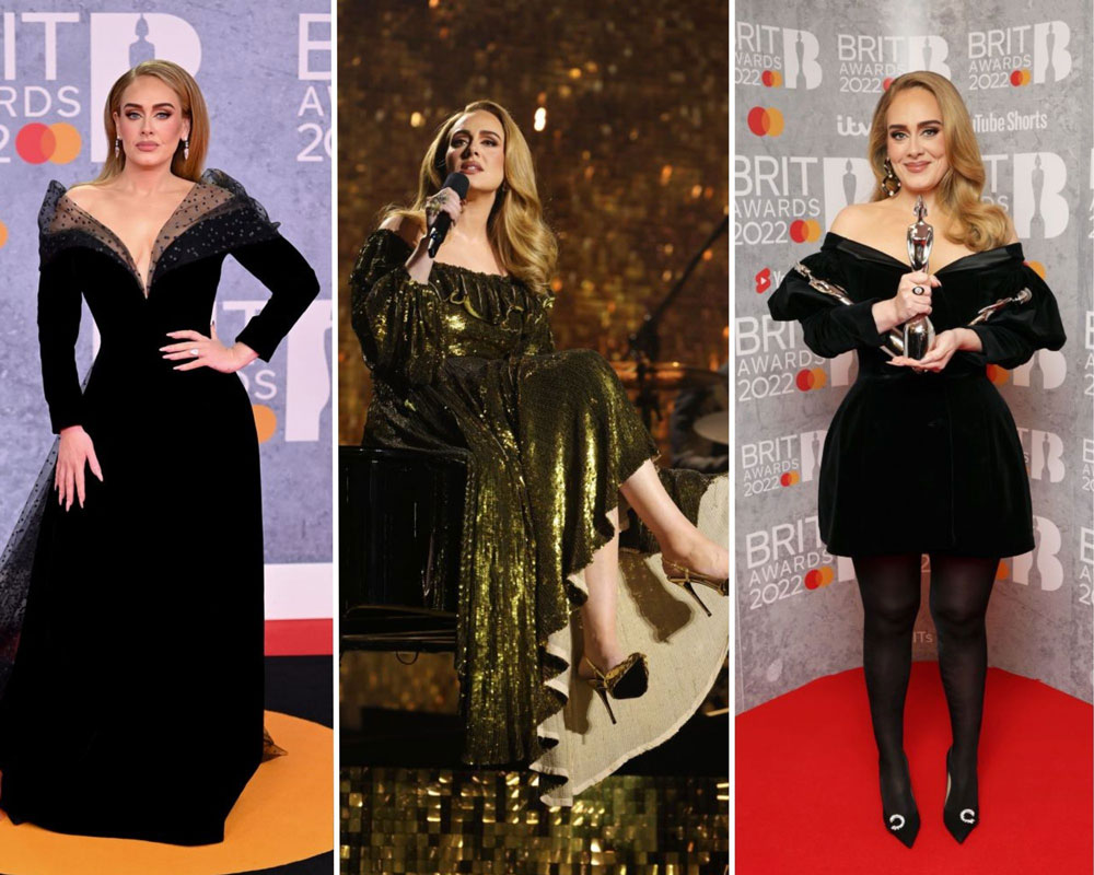 Adele diện ba bộ cánh đẹp ngoạn mục tại lễ trao giải Brit Awards 2022