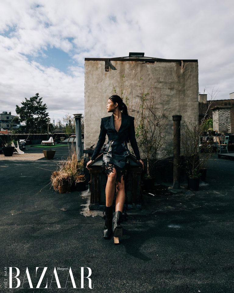 Phenotypic Plasticity: A Photoshoot with Tina Ma | Harper's Bazaar