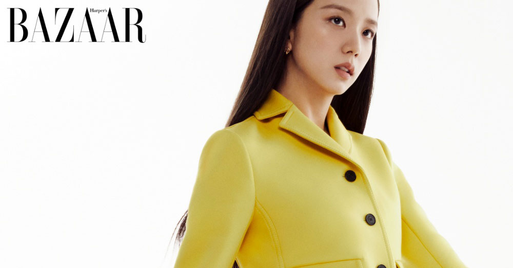 Jisoo BLACKPINK diện trang phục Dior Xuân Hè 2022 | Harper's Bazaar
