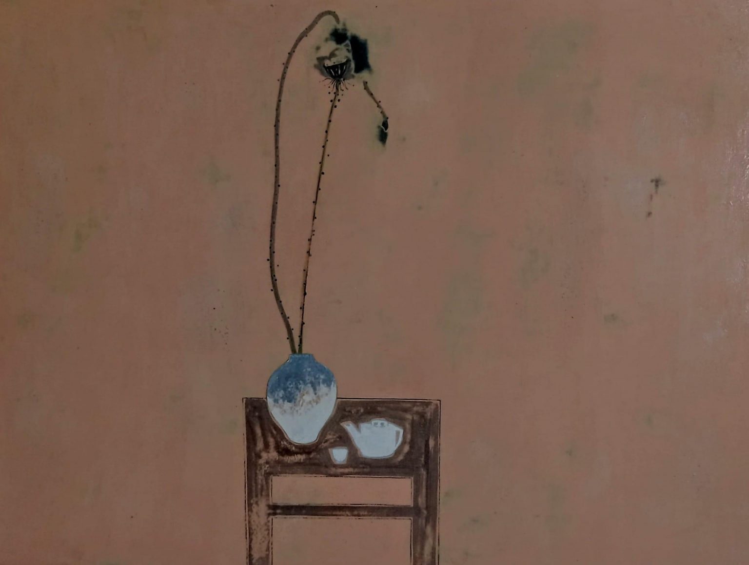 Sơn mài "giản dị dịu êm" qua bàn tay họa sĩ Nguyễn Ngọc Liêm