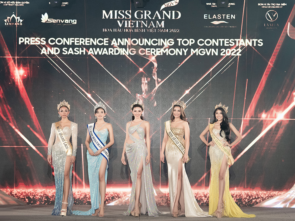 Miss Grand Vietnam 2022 công bố top thí sinh vào chung kết