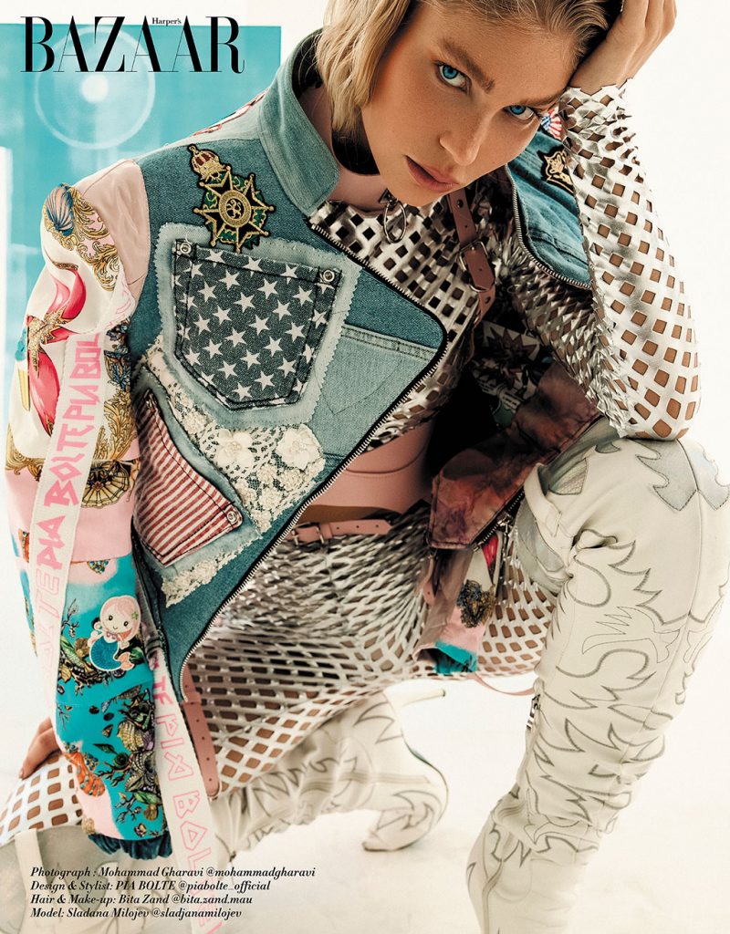 When Mohammad Gharavi goes colorful | Harper's Bazaar