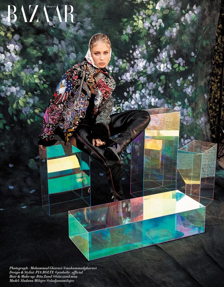 When Mohammad Gharavi goes colorful | Harper's Bazaar