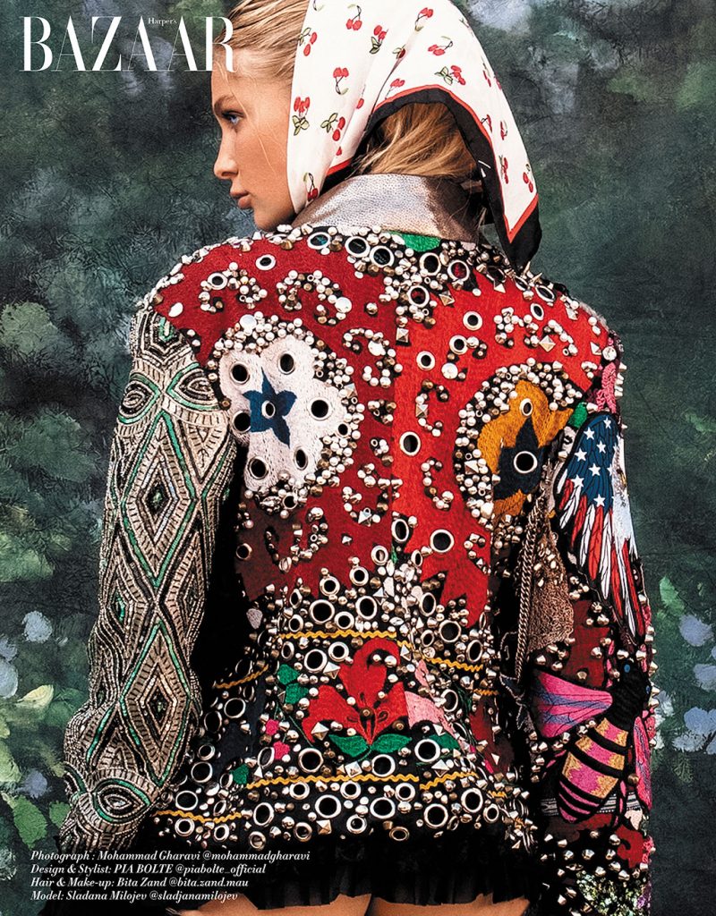 When Mohammad Gharavi goes colorful | Harper's Bazaar