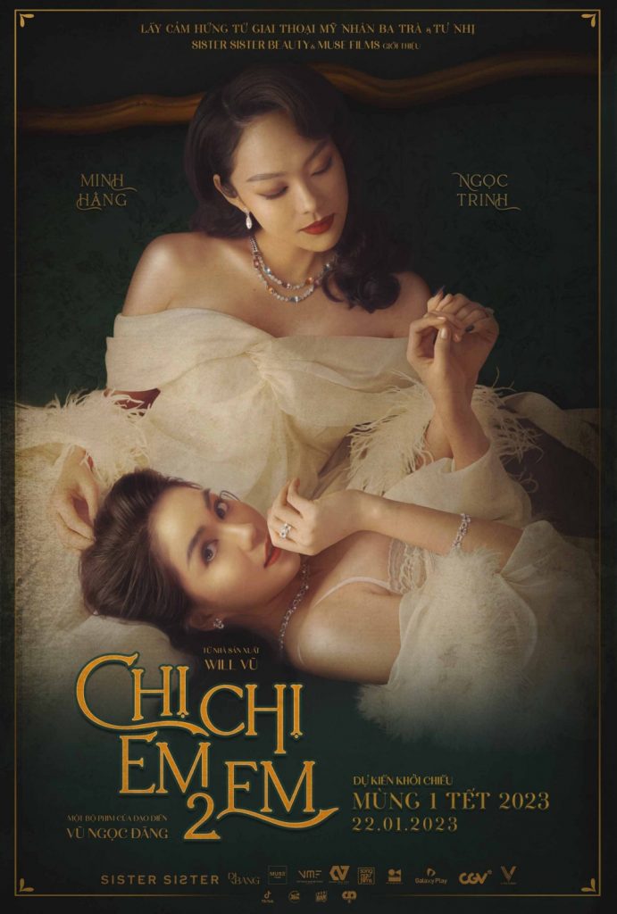 Phim Chị Chị Em Em 2: Minh Hằng, Ngọc Trinh tái xuất màn ảnh rộng