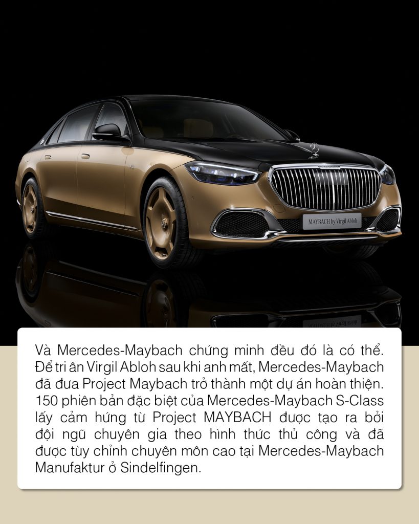 Vẻ đẹp xa xỉ qua góc nhìn của Virgil Abloh và Mercedes-Maybach