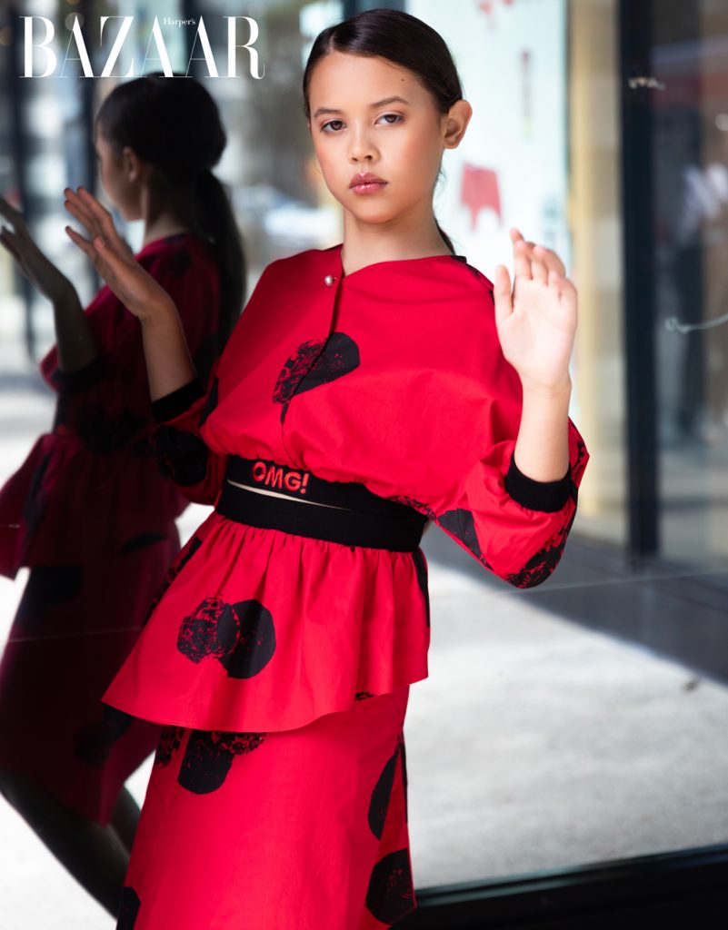 Little Vivienne Rose has learnt to challenge herself from a young age