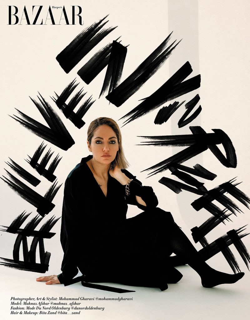 Moh Gharavi and Mahnaz Afshar, allies of Iranian woman