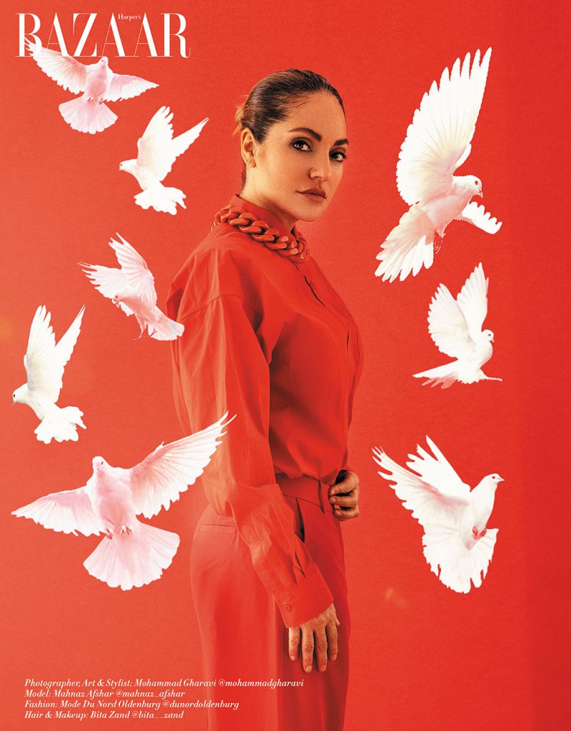 Moh Gharavi and Mahnaz Afshar, allies of Iranian woman