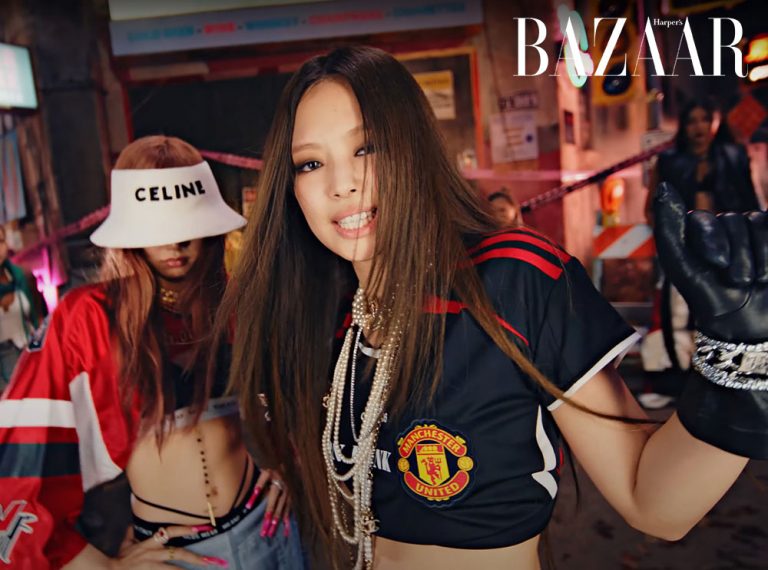 Phối đồ kiểu Blokecore đi xem chung kết World Cup | Harper's Bazaar