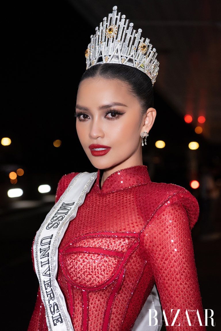 Ngọc Châu Miss Universe | Harper's Bazaar Việt Nam