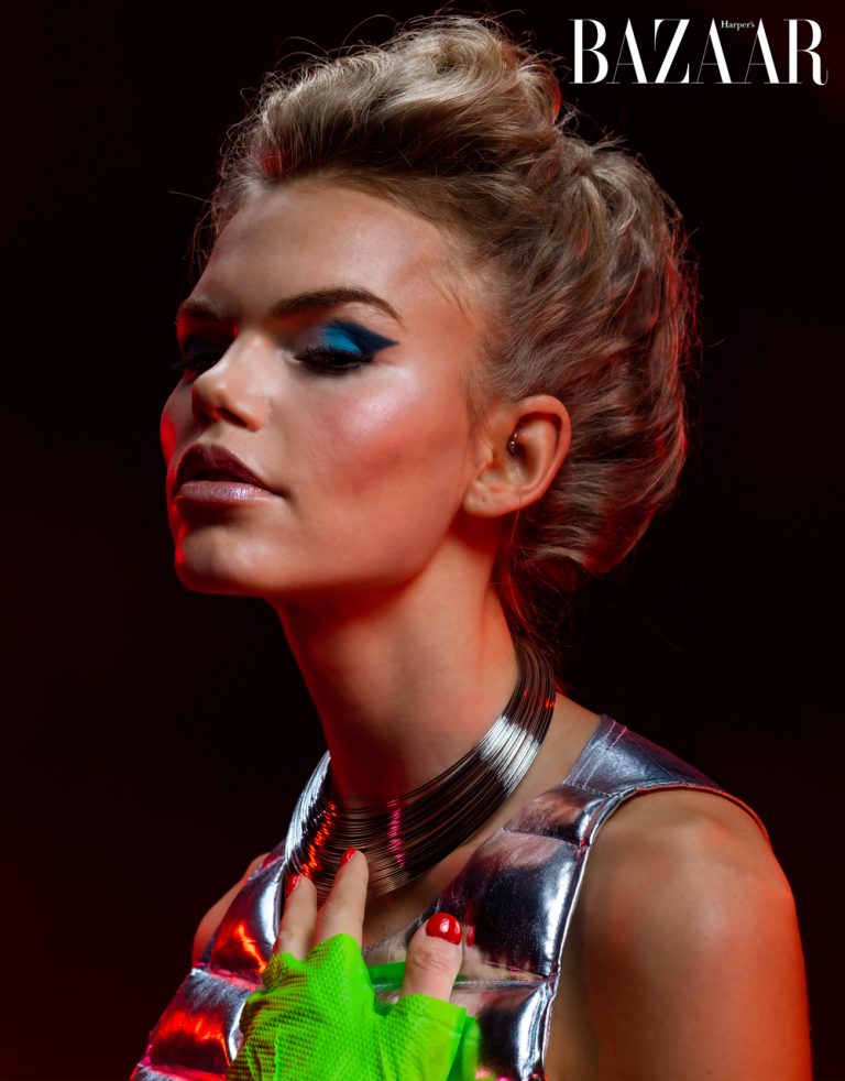 How did model Daphne Marleen Laan win her battle against cancer?