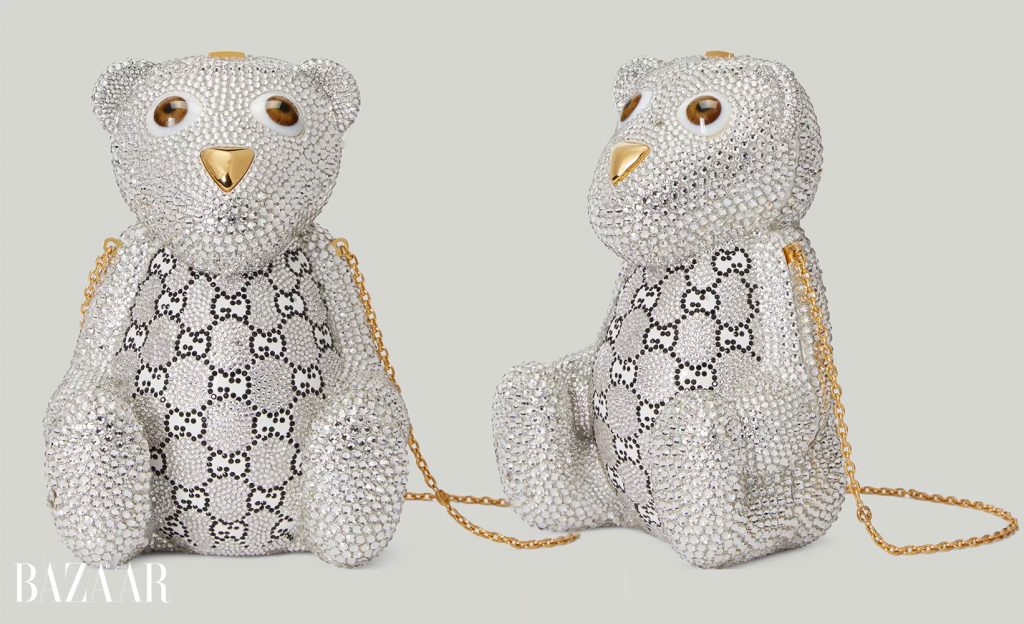 Gucci ra mắt túi Minaudière hình Teddy bear trị giá 43.000 USD