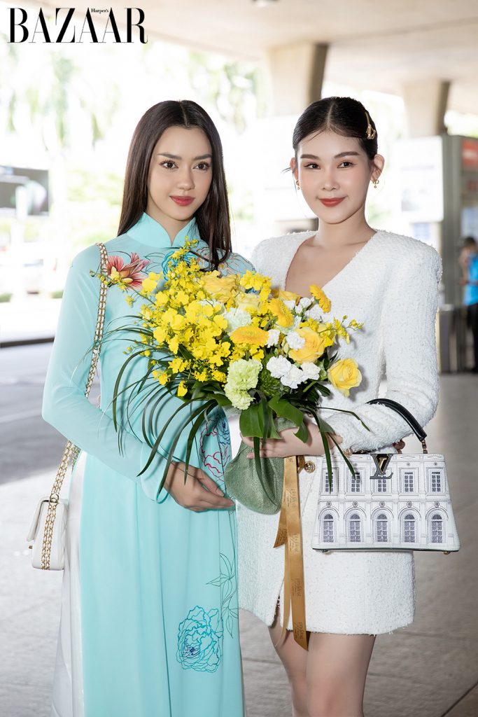 Miss Universe Thái Lan 2020 diện áo dài Võ Việt Chung