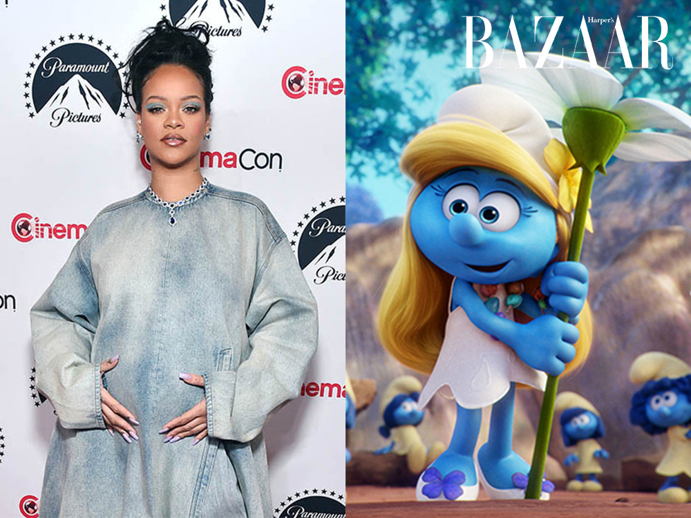 Rihanna lồng tiếng cho phim Xì trum (The Smurfs)