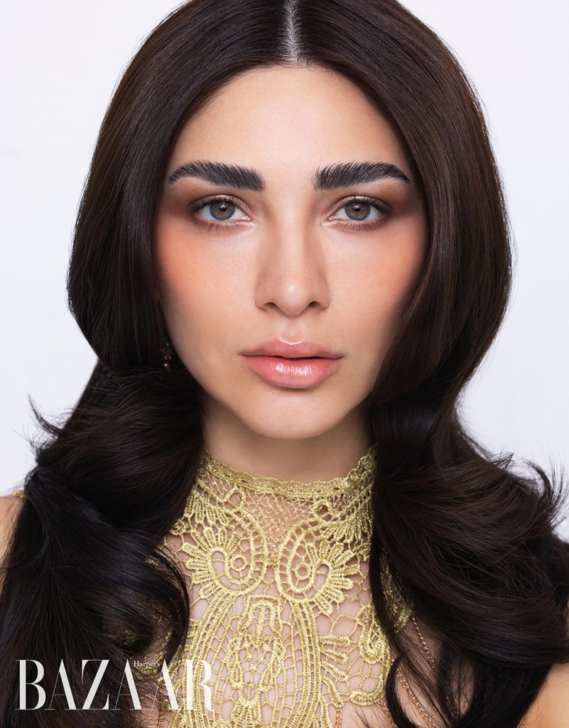 Gold shines where true beauty lies within