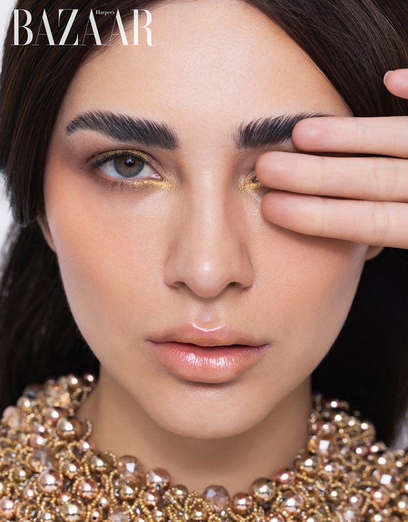 Gold shines where true beauty lies within