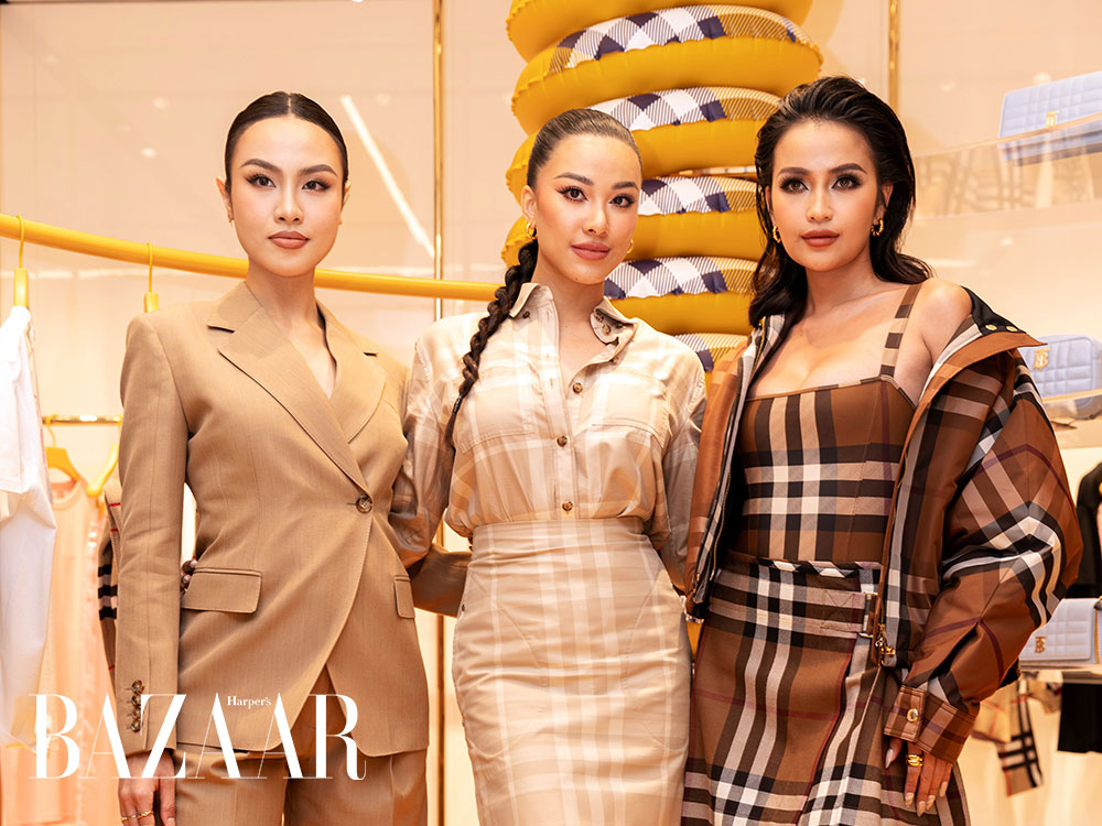 Dàn sao Việt "giải nhiệt mùa hè" với tiệc Burberry Summer Capsule