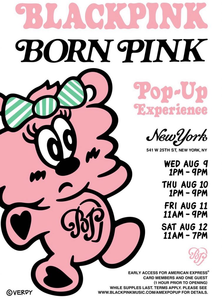 BLACKPINK chào kết world tour với cửa hàng pop up ở New York