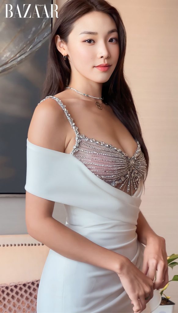 Miss Earth 2022 Mina Sue Choi diện đầm Lê Ngọc Lâm