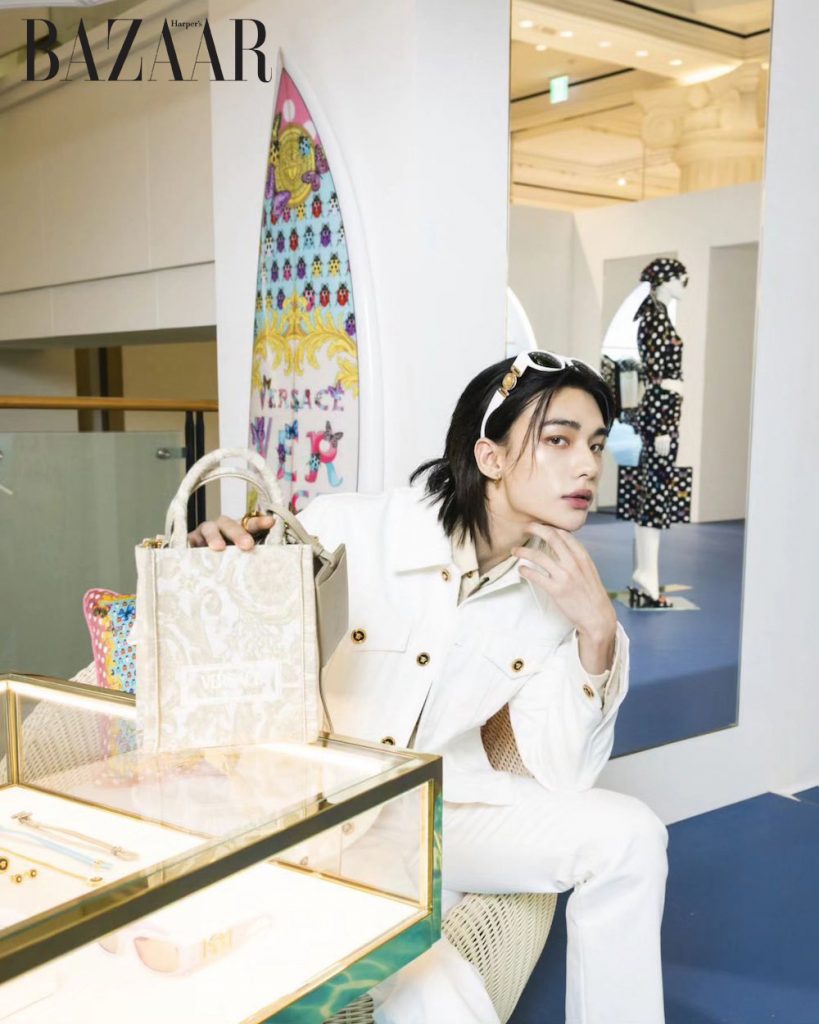 Versace chọn Hyunjin (Stray Kids) là Đại sứ thương hiệu toàn cầu