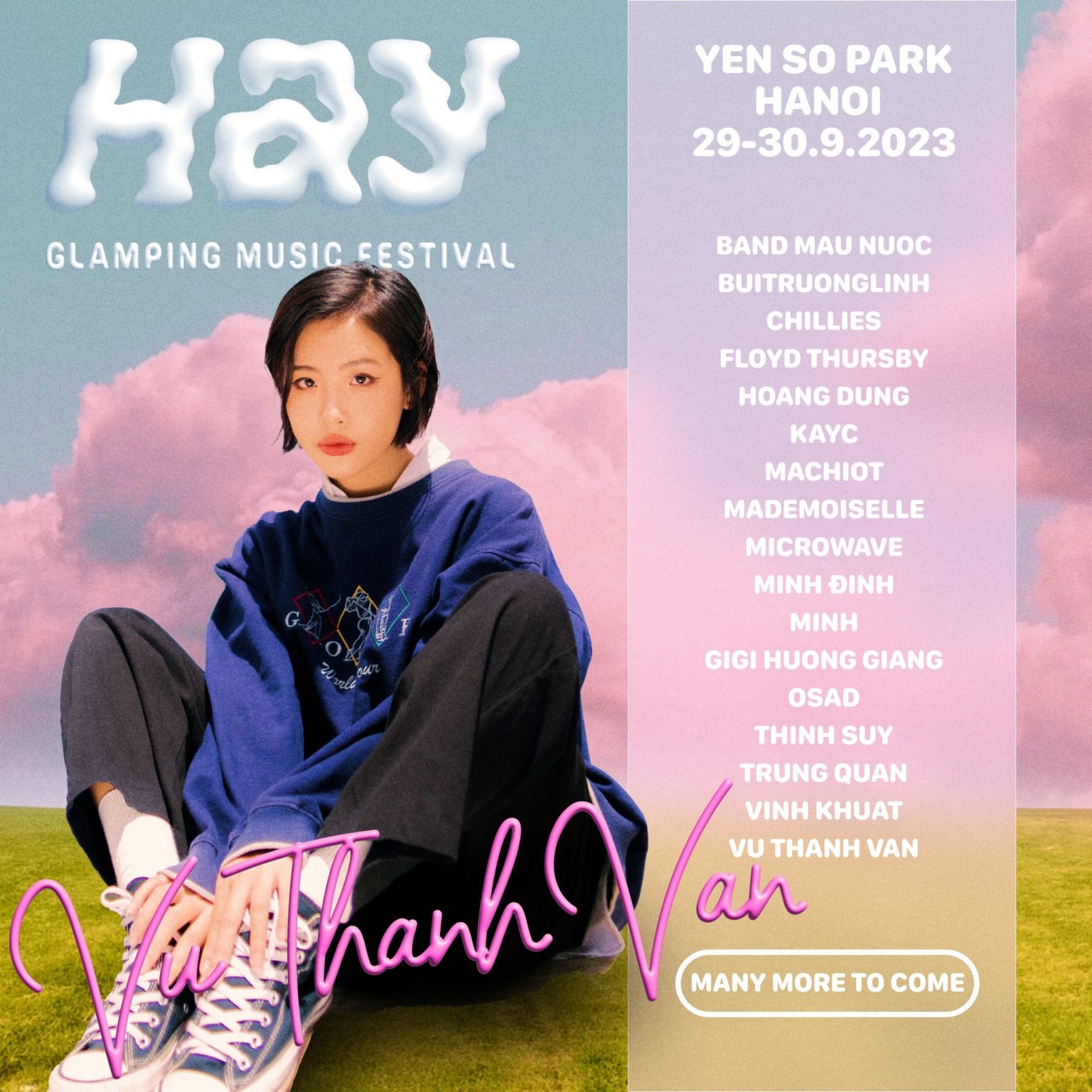 Hay Fest 2023 công bố lineup các nghệ sĩ tham dự