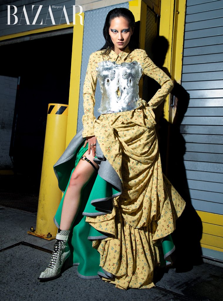 Model: Candice Lam. Photographer: Reinhardt Kenneth