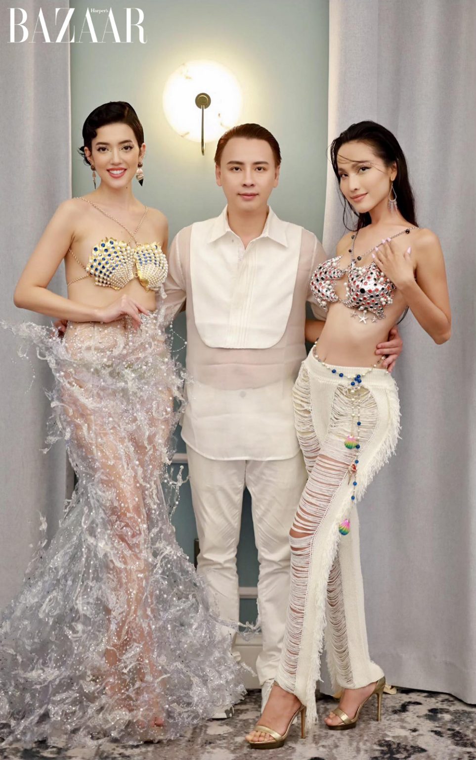 Văn Thành Công tái chế rác thải thành BST thời trang và trang sức