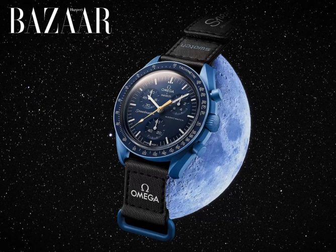 Đồng hồ Omega x Swatch MoonSwatch Moonshine Mission to Neptune