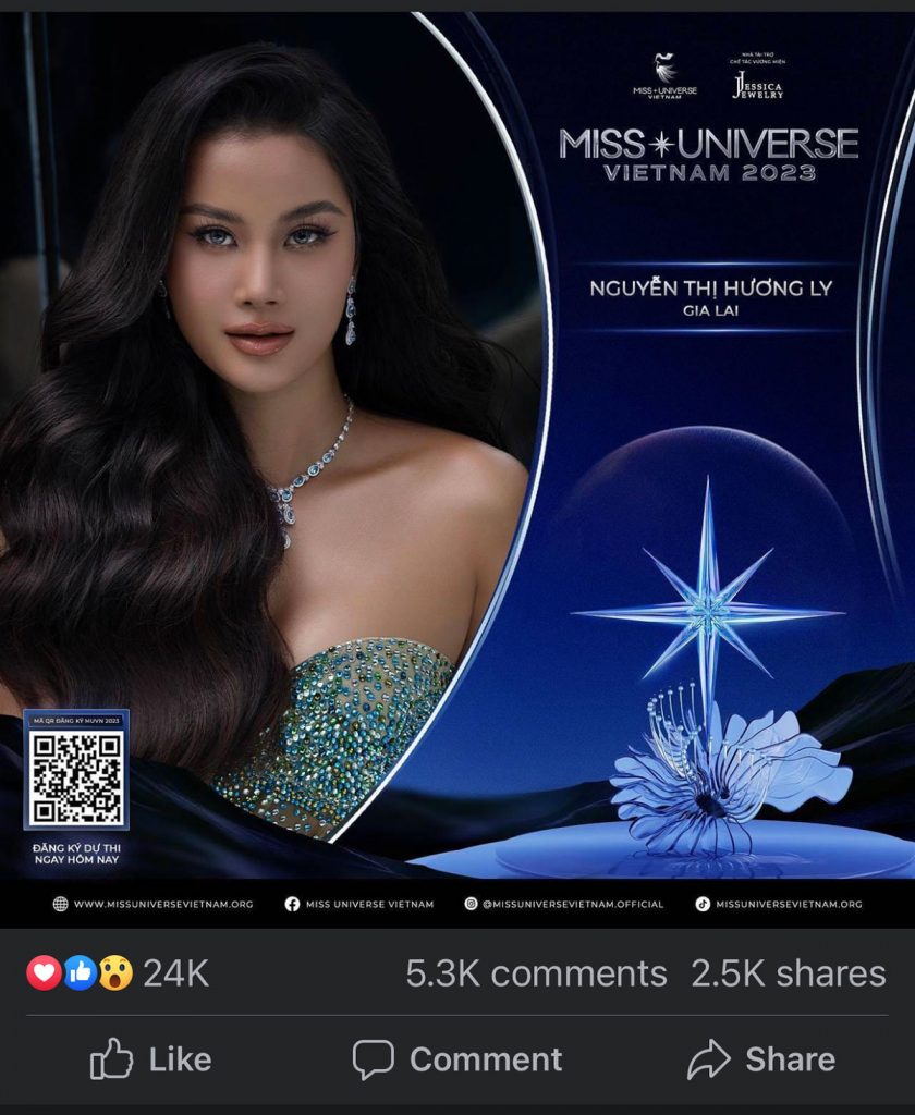 Hương Ly có nhiều lợi thế khi dự thi Miss Universe Vietnam 2023