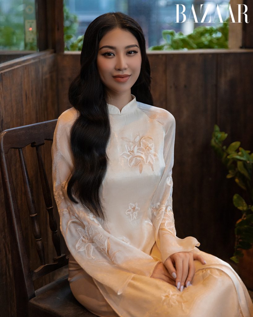 Đỗ Thị Lan Anh xuất hiện trên trang chủ fanpage Miss Earth