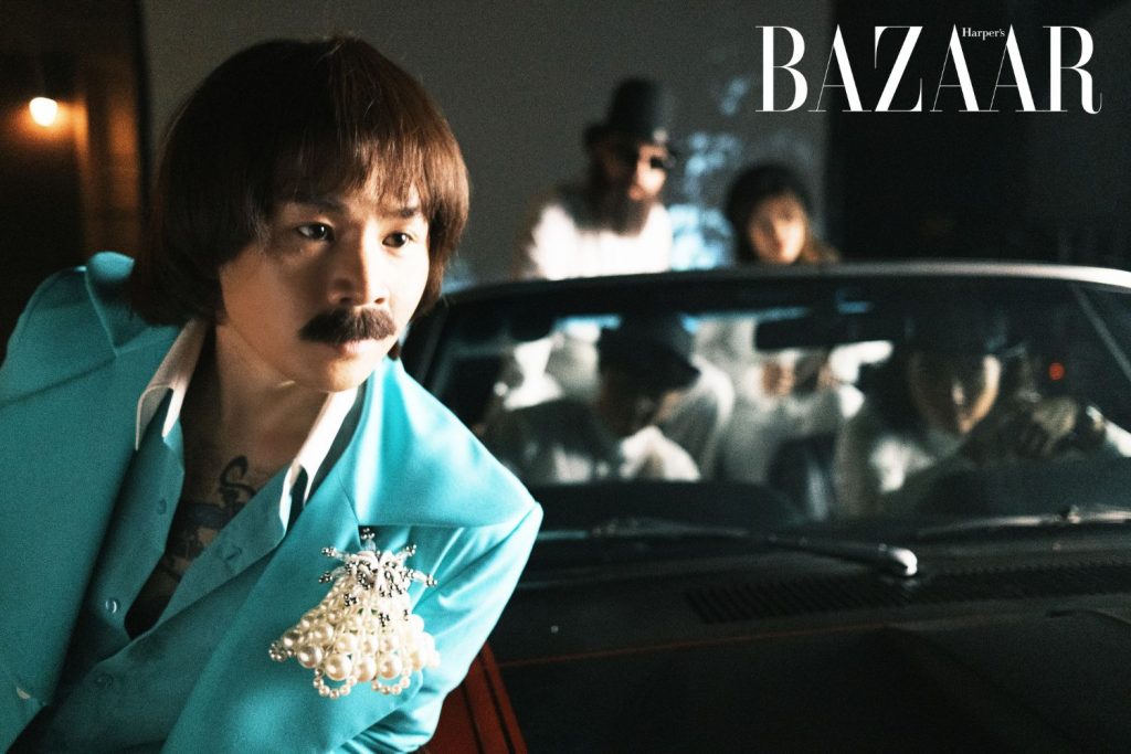 Binz "flex" tình yêu với châu Bùi trong MV Hit Me Up | Harper's Bazaar ...