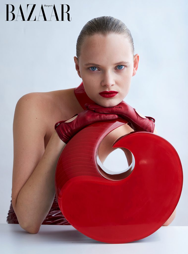 J’Adore Mon Rouge | Gail Hadani | Model Valou Weermering