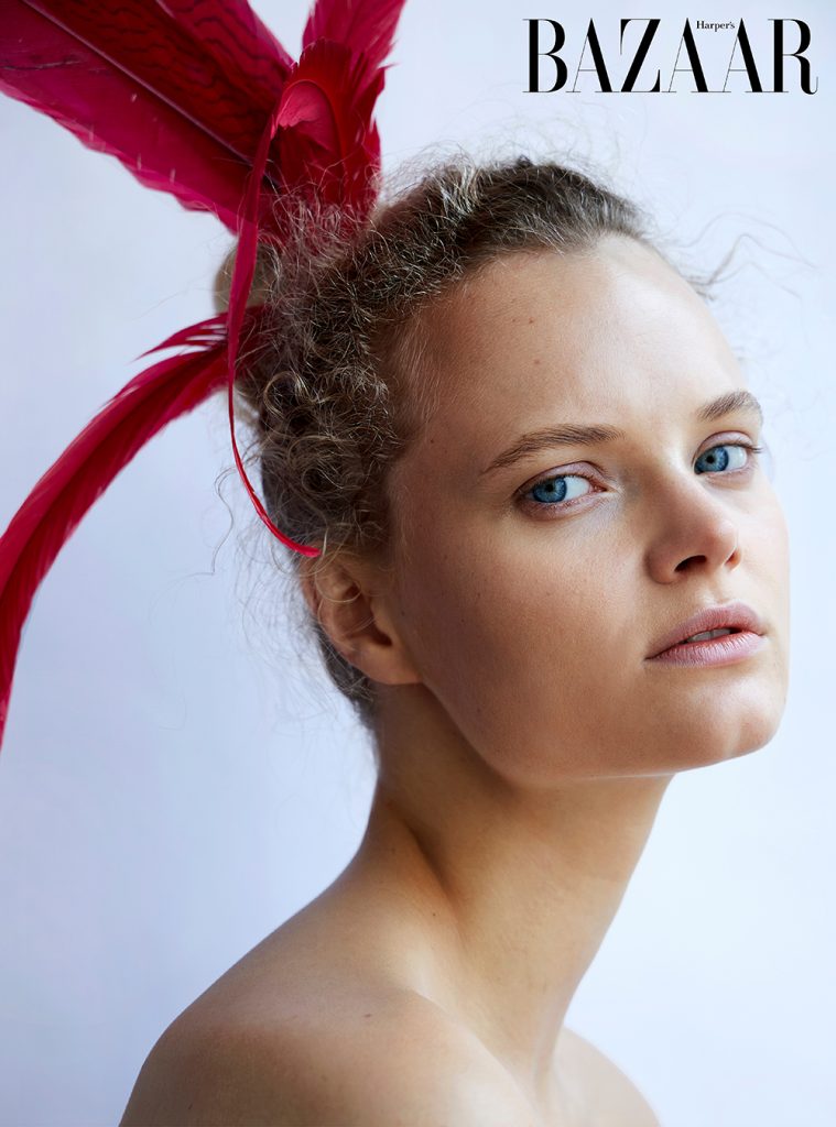 J’Adore Mon Rouge | Gail Hadani | Model Valou Weermering