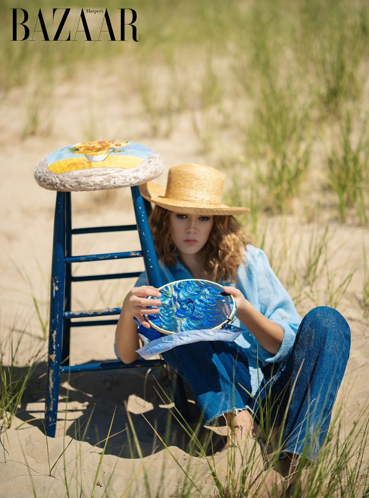 Irina Filova | Van Gogh's Artistry | Harper's Bazaar Việt Nam