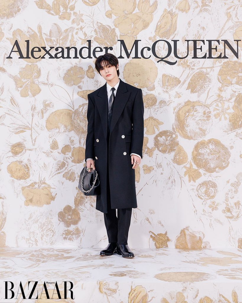 I.N (Stray Kids) kết thân cùng thương hiệu Alexander McQueen