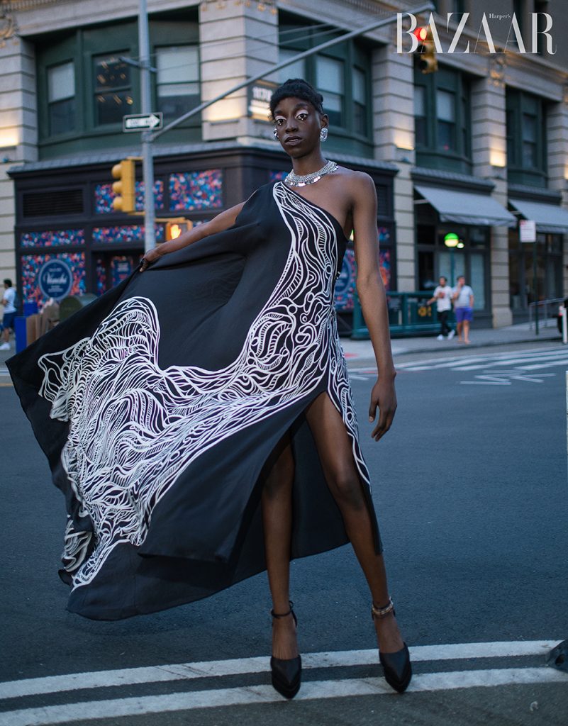 Model: Aisatou Kebe. Photographer: Alex Dani. | Harper's Bazaar Việt Nam